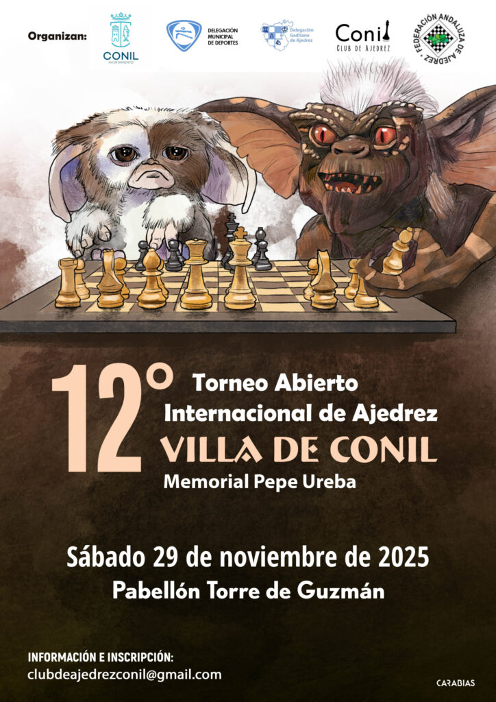 12º Torneo Abierto Internacional de Ajedrez Villa de Conil – Memorial Pepe Ureba